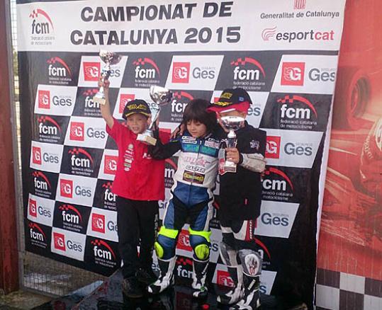 Primera cursa al campionat català de Promovelocitat RACC per Valentín ...