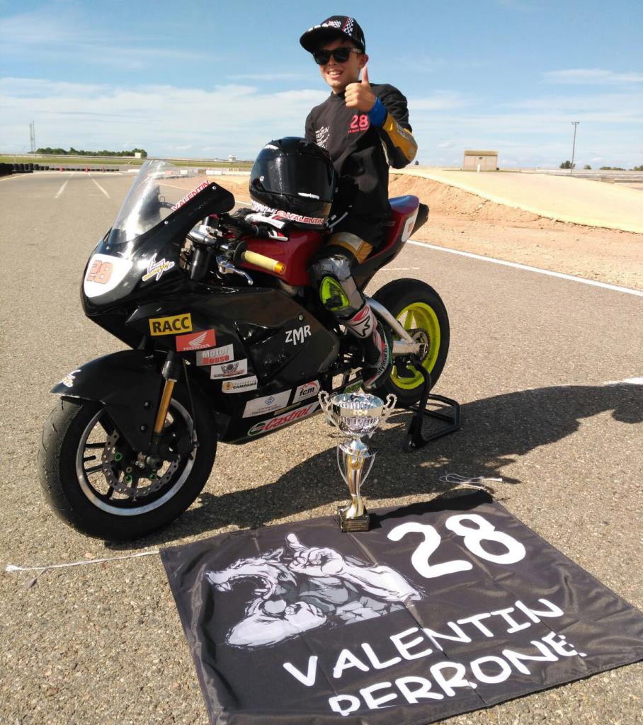 Gran diumenge pel pilot Valentín Perrone