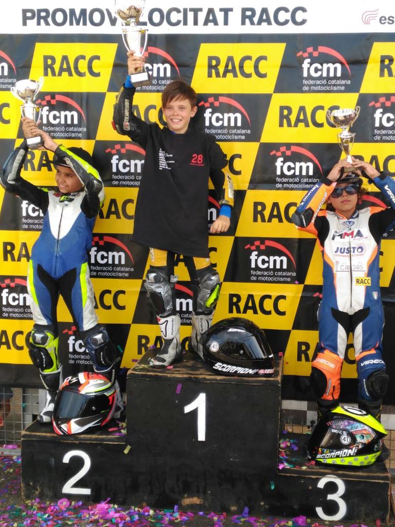 Gran diumenge pel pilot Valentín Perrone